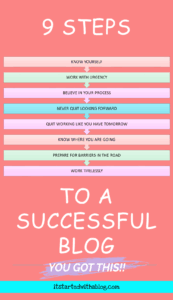 9 Key Steps to Turn your Blog into a Successful Business - It Started ...